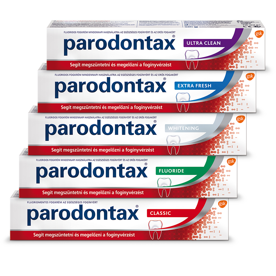 Védje ínyét parodontax®-szal!